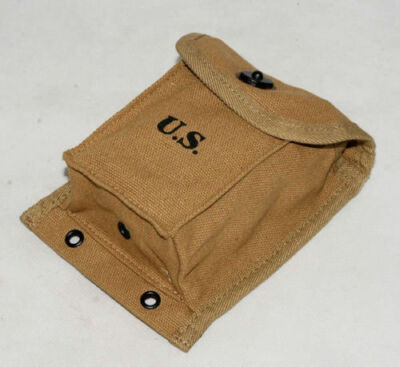 WWII US ARMY USMC MAGAZINE HAND GRENADE AMMUNITION POUCH POCKET | eBay