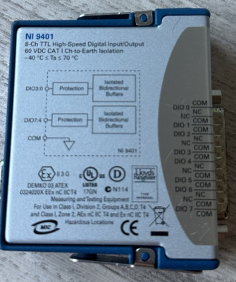 Módulo De Entrada Analógico NATIONAL Instruments NI 9401 CDAQ | eBay