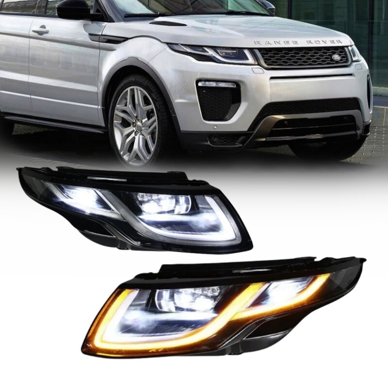 For Range Rover Evoque LED Headlight 2012-2017 Upgrade High Configure ...