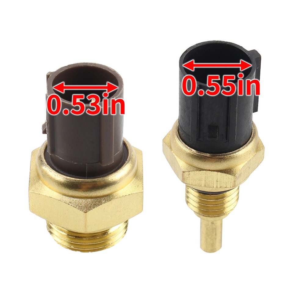 Coolant Temperature Sensor & Switch +CONNECTORS For HONDA CR-V Civic ...