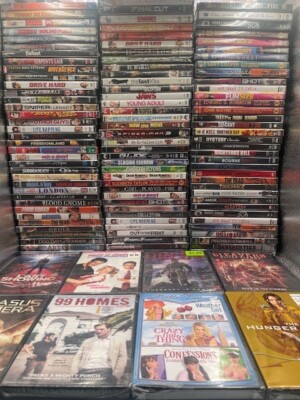 100 NEW DVD MOVIES! Assorted Collection NEW DVD Lot in sealed DVD ...
