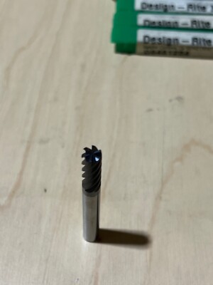 Design-Rite 1/4 Carbide Finish Endmill .020CR | eBay