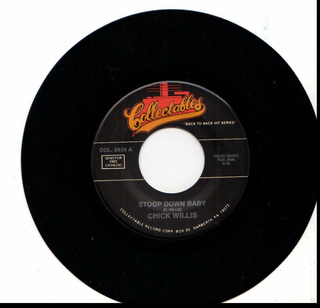 CHICK WILLIS STOOP DOWN BABY/MOTHER FUYER 45RPM VINYL | eBay