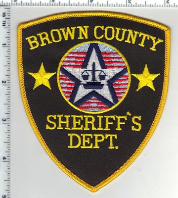 Brown County Sheriff (Wisconsin) 2nd Issue Shoulder Patch | eBay