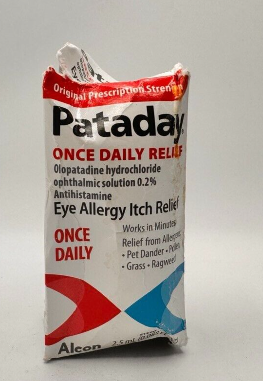 Pataday Once Daily Relief Allergy Eye Drops by Alcon, 2.5 ml ,EXPIRY 6/ ...