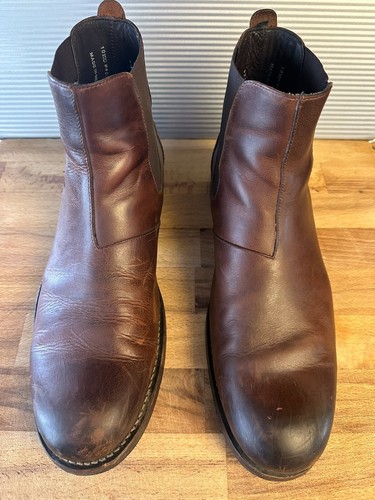 Wolverine Men's 1000 Mile Montague Ankle Boots Leather Round Toe ...