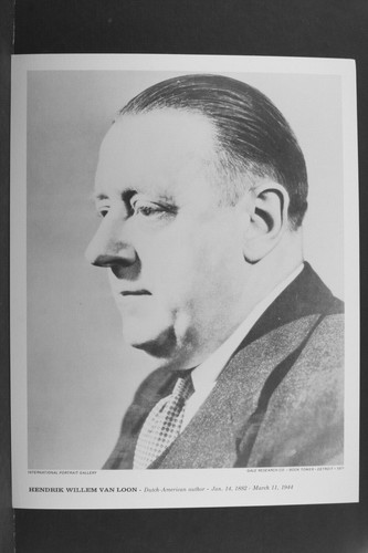 Hendrick Willem Van Loon - Print by International Portrait Gallery ...