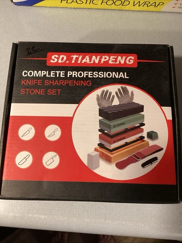 Complete Knife Sharpening Stone Set, Professional Japanese Whetstone ...