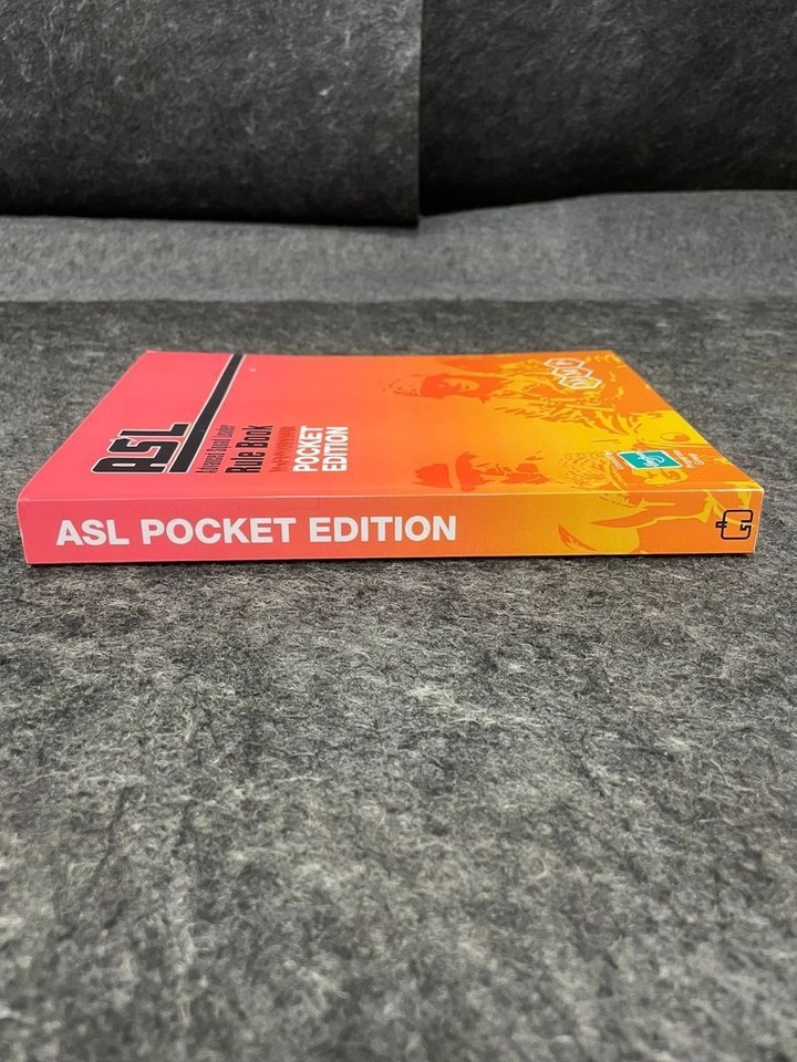 MULTI-MAN PUBLISHING ASL Rule Book Pocket Edition | eBay