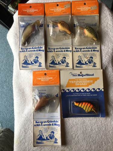 5- NOS Tennessee Shad on Card Lonnie Warwick & Roy WInston Minnesota ...