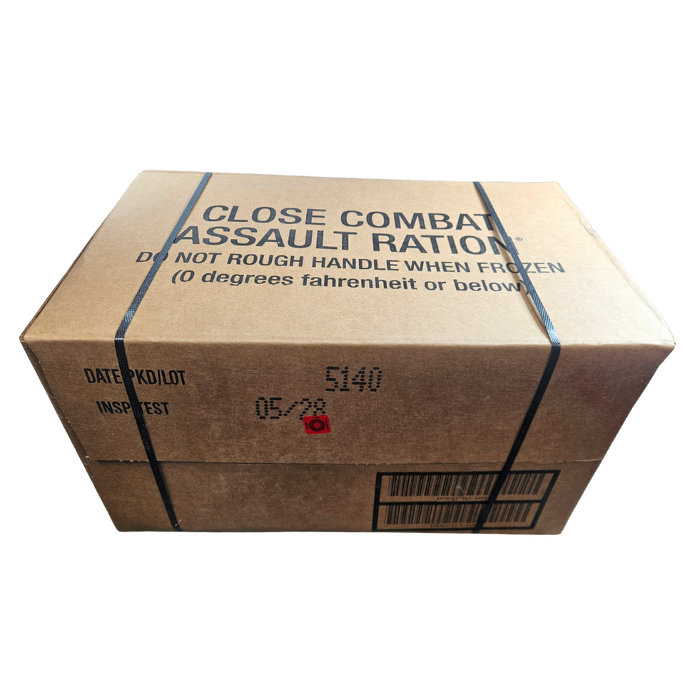 CLOSE COMBAT ASSAULT RATION [CCAR] - 2028 INSPECTION - NEW CASE OF 10 ...