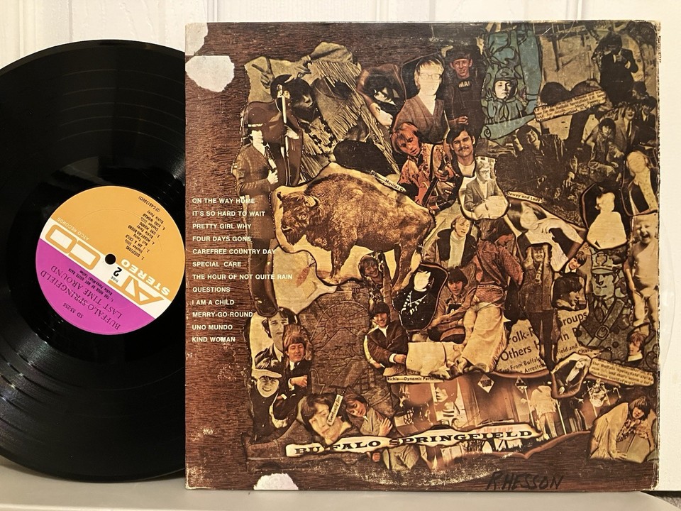 BUFFALO SPRINGFIELD - Last Time Around Vinyl LP Orig 1st Press GF ...