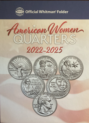 American Women Quarters 2022-2025 complete set. In Whitman Folder | eBay