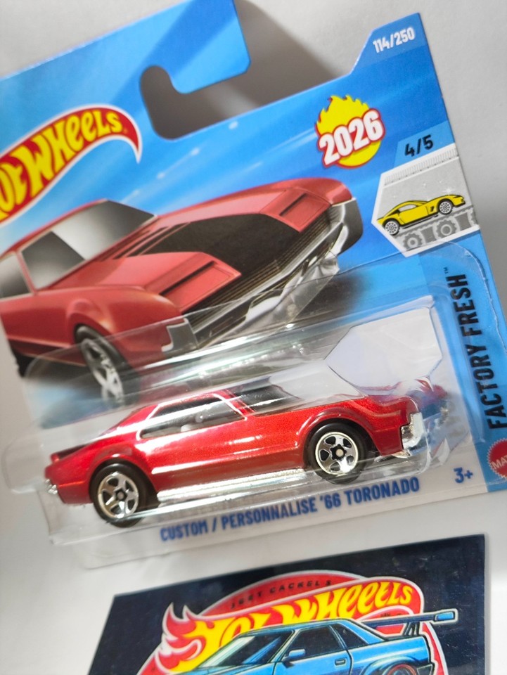 Hot Wheels 2026 NEW Case E Custom '66 Toronado SC (Promo Combine ...