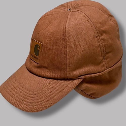 Carhartt Quilted Lining Ear Flap Hat Insulated Trapper Hunting Cap ...