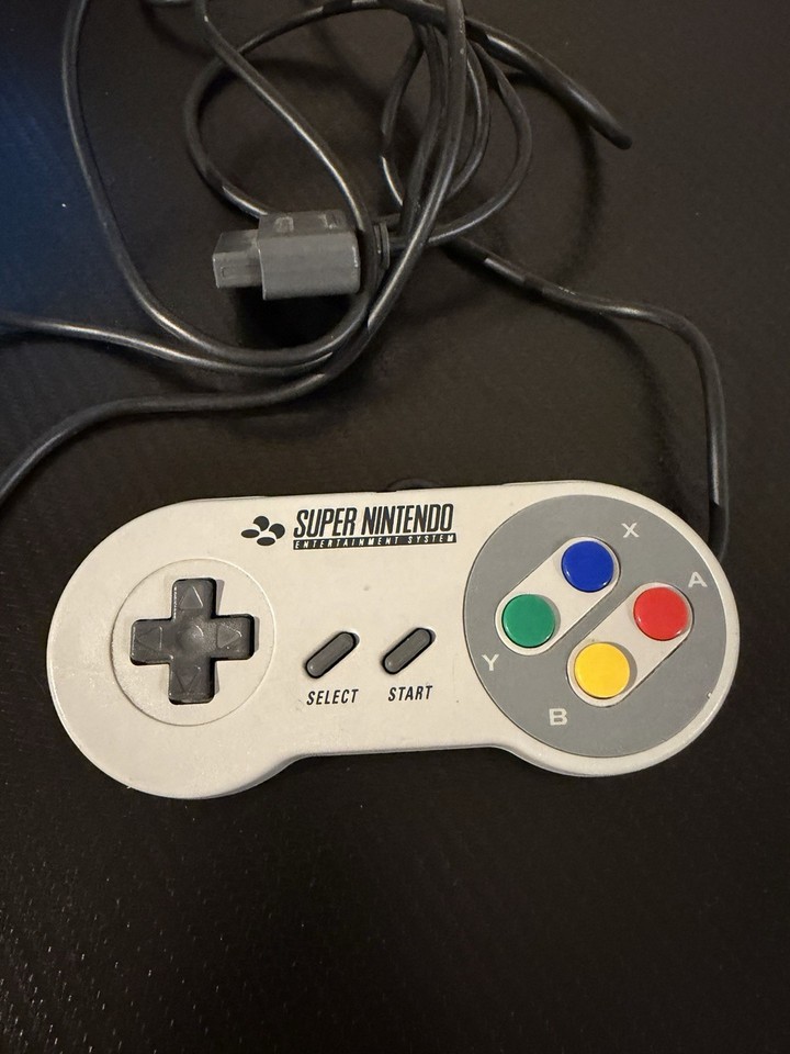Official Nintendo SNES Wired Controller SNSP-005 Super Nintendo Control ...