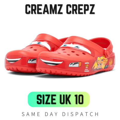 Crocs Disney/Pixar Lightning McQueen Crocs Adult Clog Size - UK 10 M ...