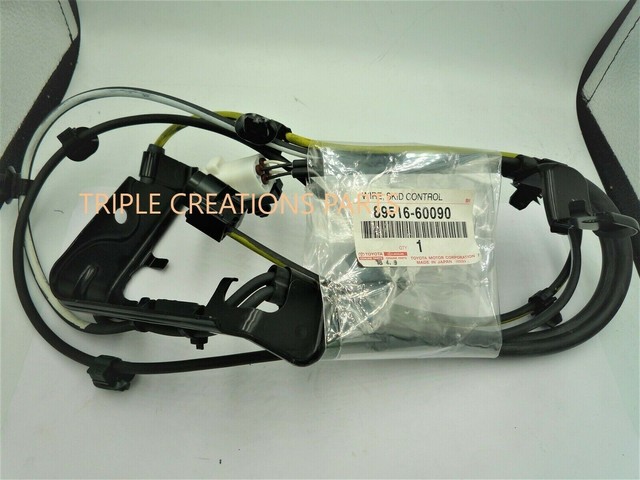 8951660090 Genuine Toyota Wire Skid Control Sensor 89516-60090 OEM for ...