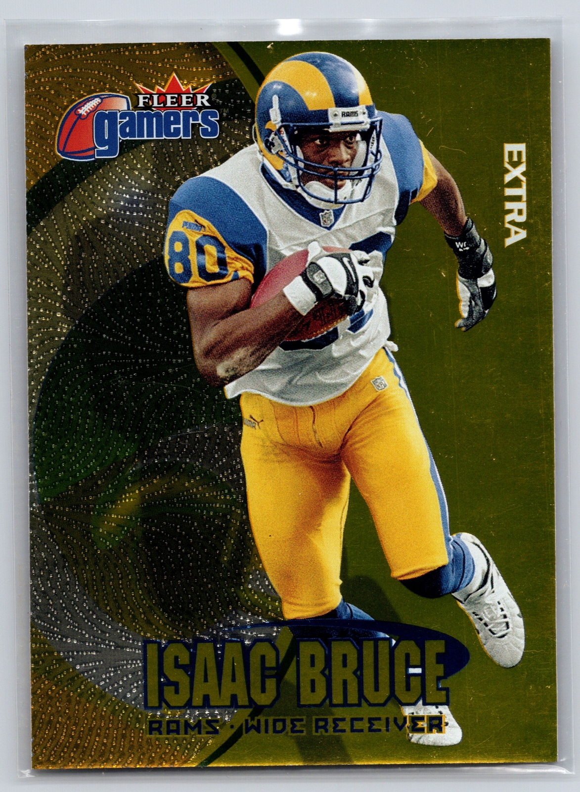 2000 Fleer Gamers Extra Isaac Bruce #44 HOF 12a | eBay