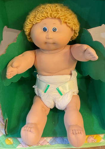 Cabbage Patch Kids Tsukuda Butterscotch Boy with Blue Eyes | eBay