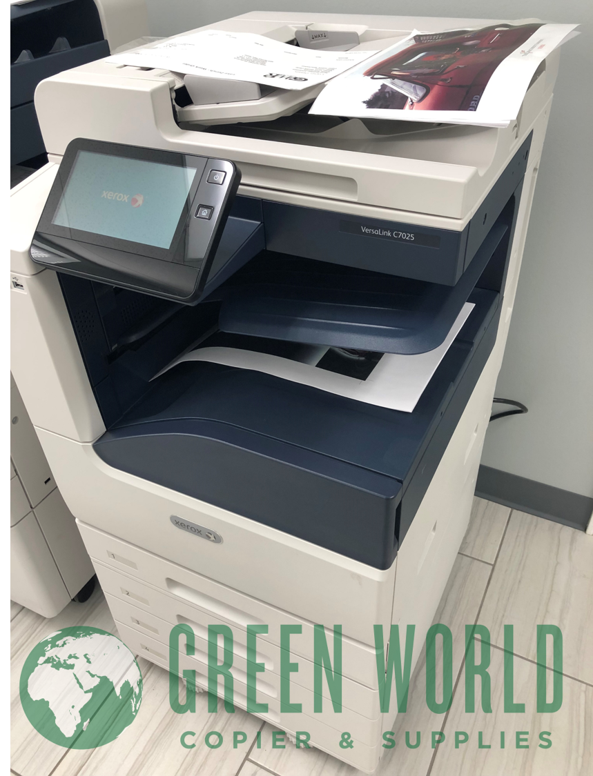 Xerox VersaLink C7025 Multi-Function Color Printer/Copier 25 PPM (Meter ...