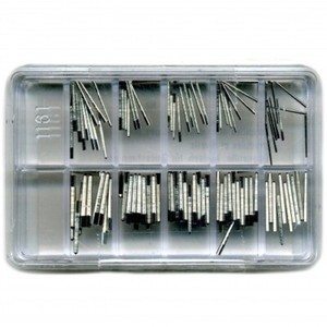Steel Tapered Clock Pins Assortment 0.70-1.50mm (Pack of 100) 13mm ...