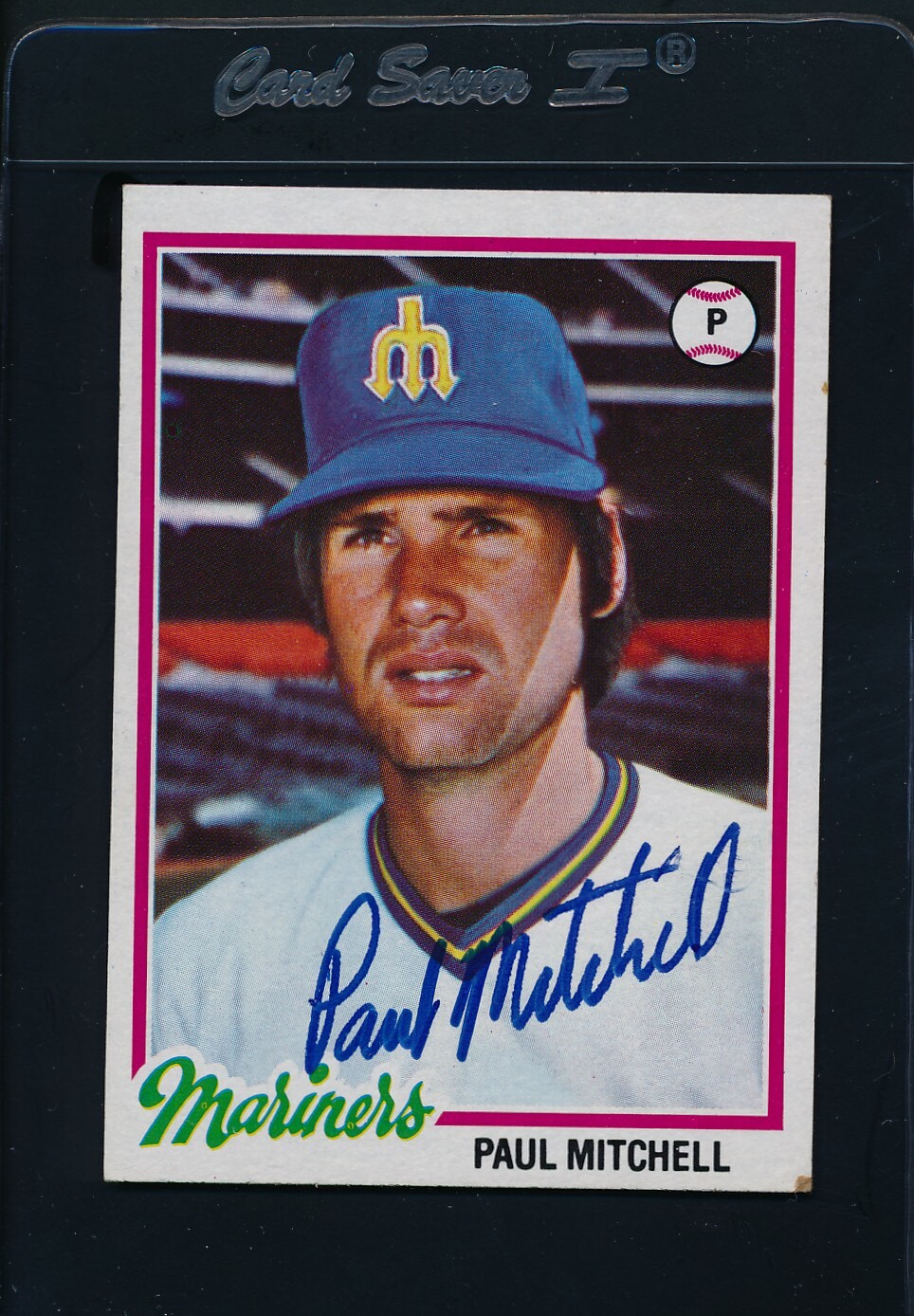 1978 Topps #558 Paul Mitchell Mariners Signed Auto *7747 | eBay