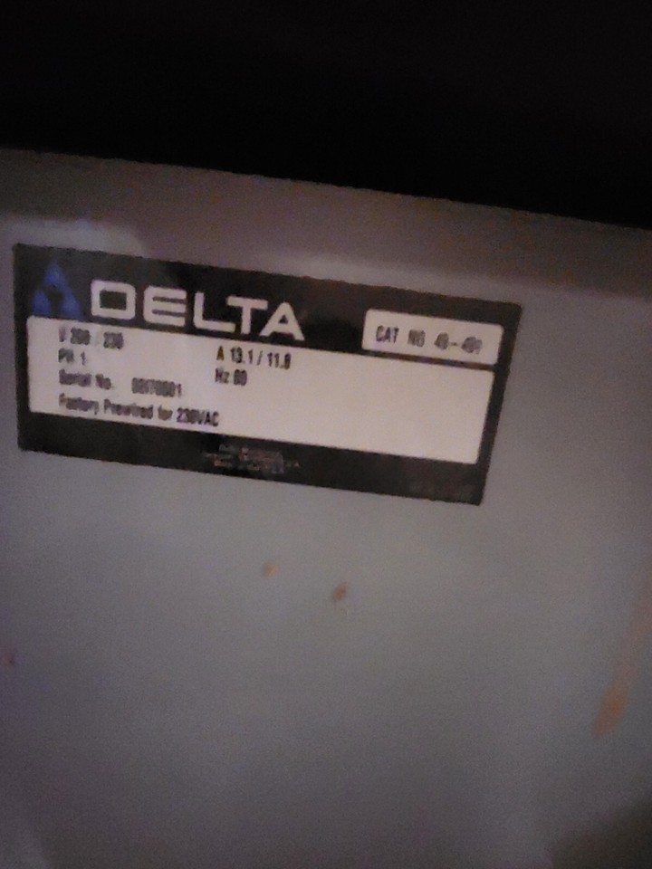 Wood shsper. delta wood shaper 220v 3/4 spindle and Champ Fond shaper ...