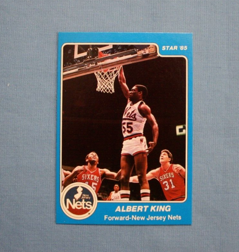 1984-85 Star Basketball Albert King #93 mint New Jersey Nets | eBay