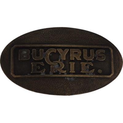 Bucyrus Erie Shovel Drag Clam Mining Crane Be Mine Equipment 70s Vtg ...
