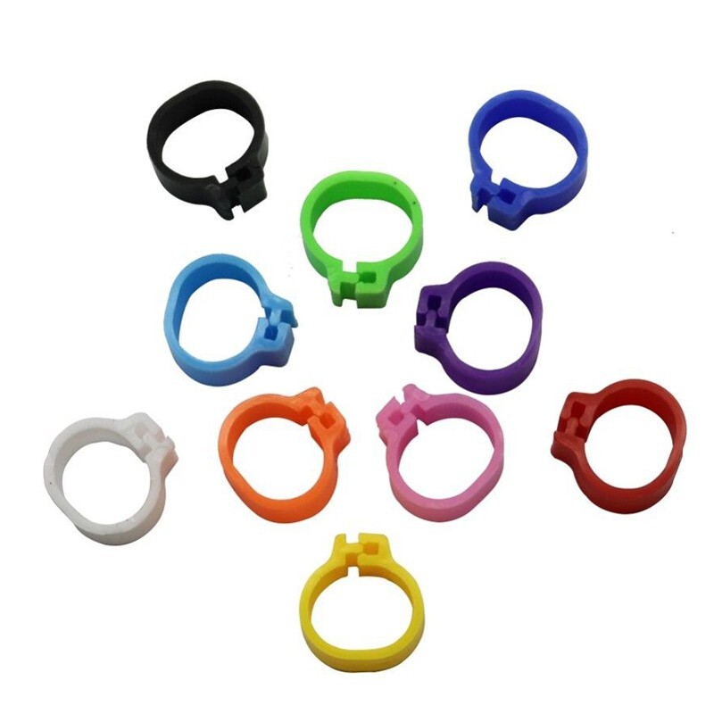 Igeon Leg Rings Band Plastic Racing Pigeon High quality 10mm Inner Dia ...