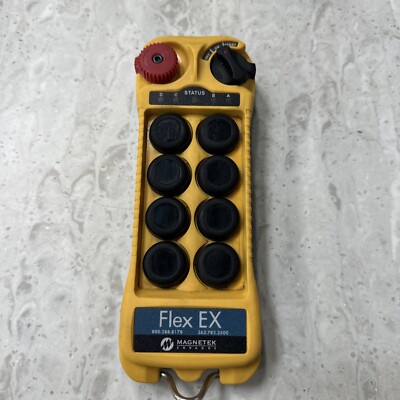 Magnetek FLEX Overhead Crane Hoist Radio Remote Control 8 Button | eBay