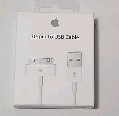 Genuine Apple 30 Pin To USB Cable AUTHENTIC Sealed | eBay