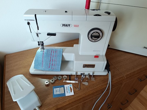 Nähmaschine PFAFF 1222 mit IDT System | eBay.de
