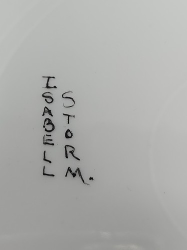 Limoges Artist Painted Signed Isabell Storm Peacocks & Fruit 10 1/4 ...