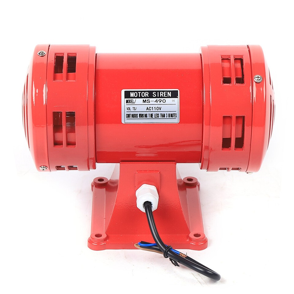 400W Industrial Siren Air Siren Air Raid Horn Motor Driven Siren 140db ...