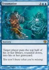 Moderately Played, English - 1 x MTG Traumatize - Foil Ninth Edition | eBay