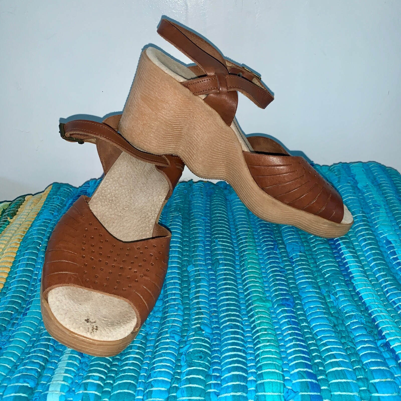 VINTAGE 70s/80s FAMOLARE ICONIC "HI THERE" WAVY SOLE … - Gem
