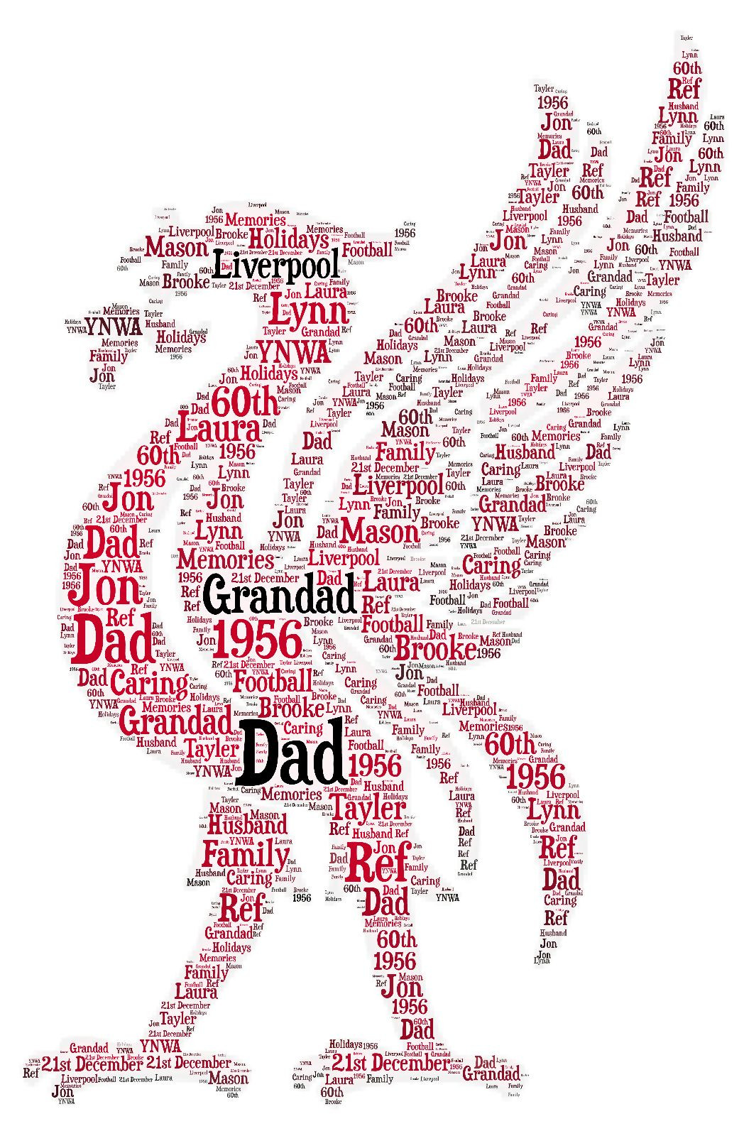 Luxury LIVERPOOL WORD ART PICTURE WITH BOX FRAME AND MOUNT | eBay
