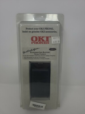 OKI Phones Mobile Cell Brick Battery for 1300 Series Vintage Rare NOS ...