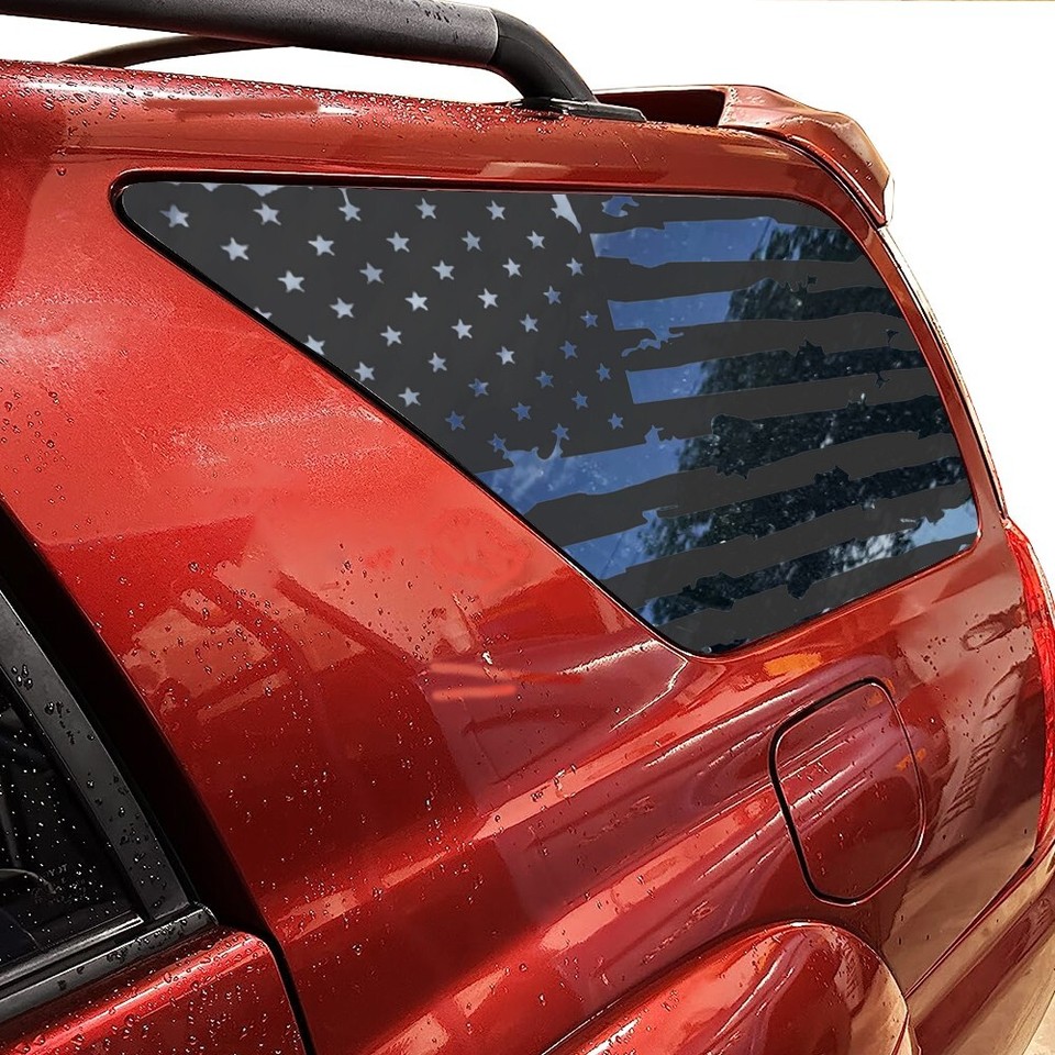 Universal Rear Window American Flag Decal | USA Flag Sticker | Back ...