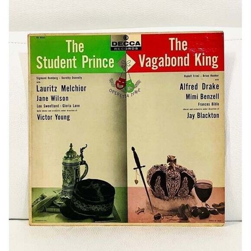 LP Rudolf Friml, Sigmund Romberg - The Vagabond King / The Student ...