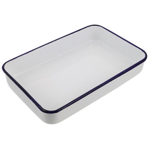 Enamel Baking Pan Enamelware Tray Chicken Roasting Trays for Oven | eBay