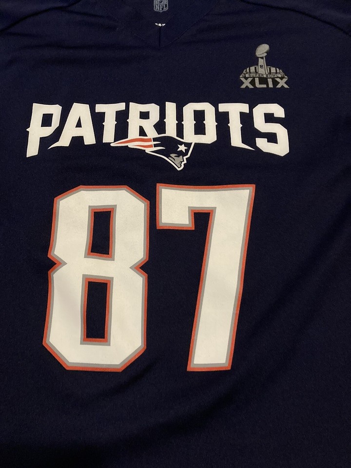 Rob Gronkowski #87 NFL New England Patriots Youth Size M Football ...