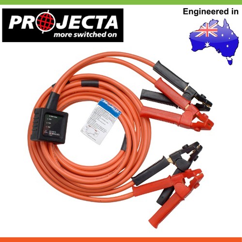 PROJECTA Heavy Duty Nitrile Booster Jump Starter Cable 750A 4.5m | eBay ...