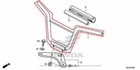 NEW OEM HONDA CRF50 CRF 50 HANDLEBAR BARS STEERING | eBay