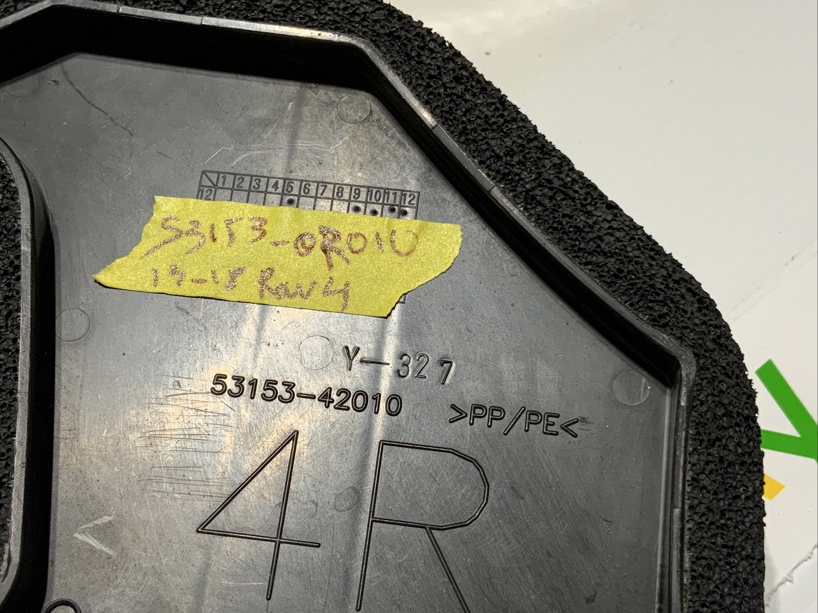 2013-2018 TOYOTA RAV4 RIGHT FRONT Radiator Air Deflector 53153-0R010 ...