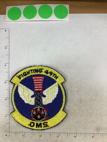 VINTAGE USAF FIGHTING 44th OMS SQUADRON PATCH | eBay