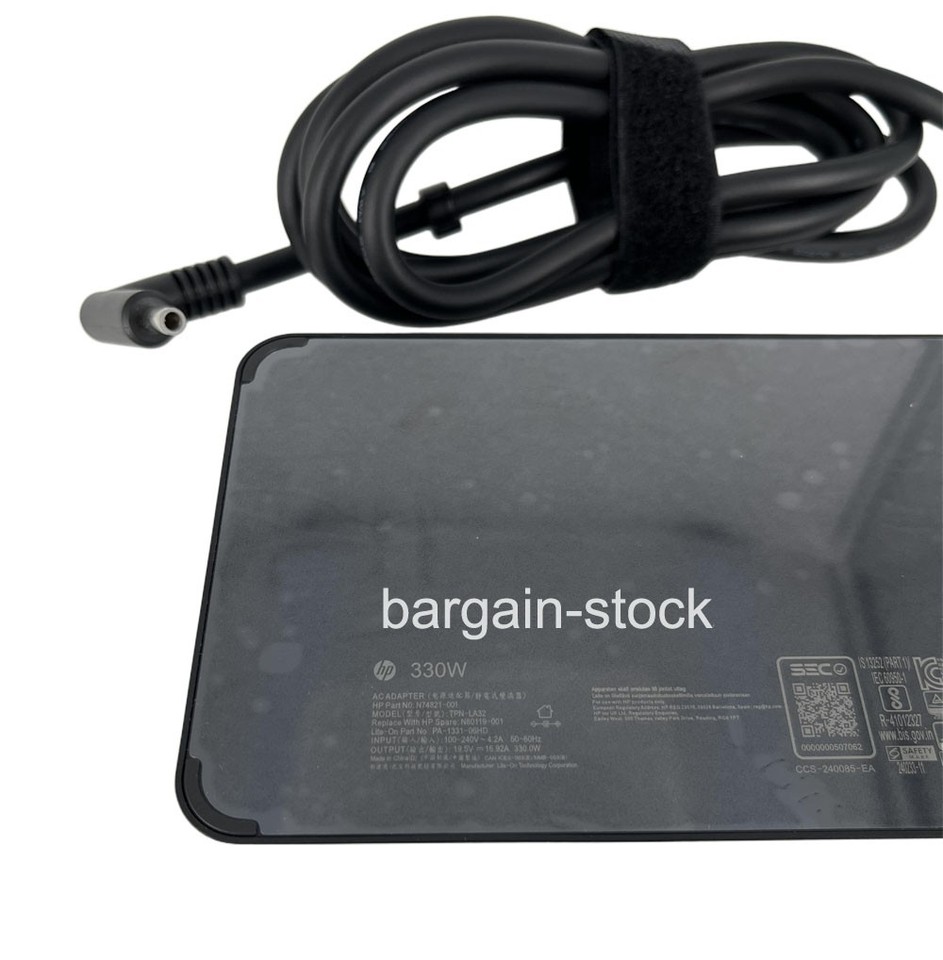 Original 19.5V 330W AC Adapter Charger HP Omen Max 16 ah000 Power ...
