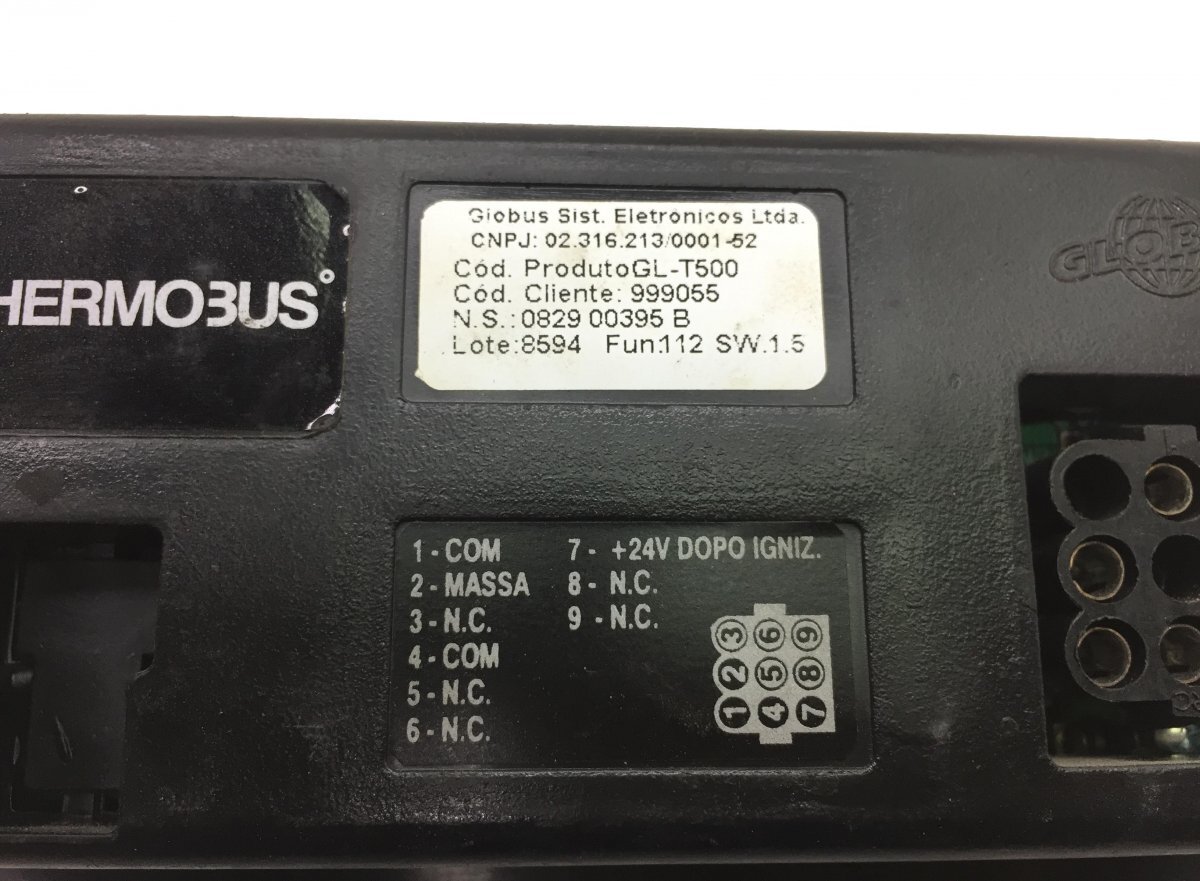 999055 GL-T500 THERMOBUS 02.316.213/0001-52 Control Module A/C GLOBUS ...